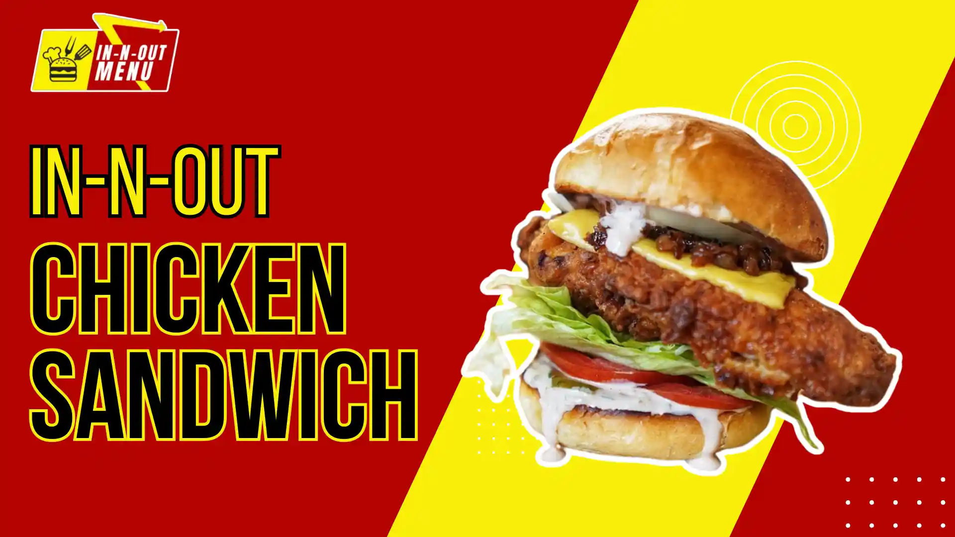 In N Out Chicken Sandwich October 2025